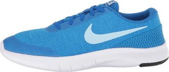 Nike Nike Kinderlaufschuh Girls Flex Run 7 Laufschuhe, Mehrfarbig (Cobalt Blaze/Cobalt Tint/Blue Hero/White 402), 36 EU