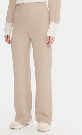 Benetton United Colors Of Benetton Strickhose 102HDF00Z Beige Wide Leg