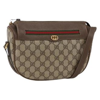 Gucci Pre-owned Vintage Schultertasche - - Pre-owned - Damen - Beige - ONE SIZE