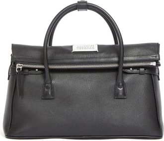 Maison Margiela Femme, Sacs, Noir, Taille: ONE Size Sac fourre-tout en cuir de chèvre noir