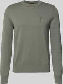 Boss Orange by Hugo Boss Regular Fit Strickpullover aus Baumwoll-Kaschmir-Mix Modell KANOVANO_S