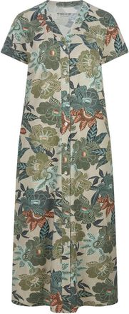 Peter Hahn Jersey-Kleid Maria Green Cotton beige