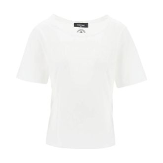Dsquared2 T-Shirt Sweatshirt - - Tops - Damen - Wei&szlig; - L