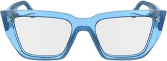 Karl Lagerfeld unisex, Accessoires, Bleu, Taille: 52 MM Kl6153 Lunettes de soleil
