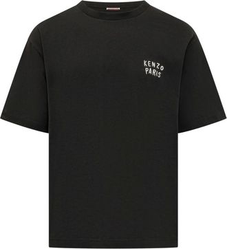 Kenzo Homme, Tops, Noir, Taille: L T-Shirt Oversize Boke Heart