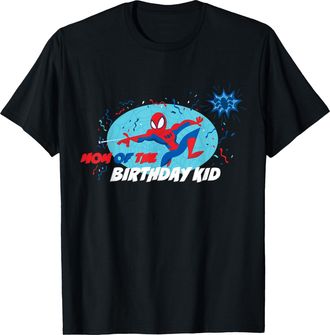 MARVEL Spider-Man Toon Family Party Mom of the Birthday Kid T-Shirt