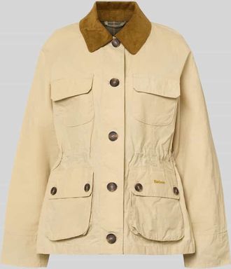 Barbour Regular Fit Funktionsjacke aus reiner Baumwolle Modell CROTON