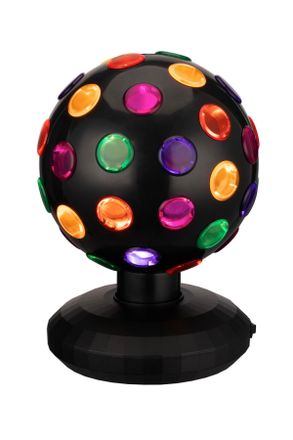 Novel Discoleuchte Salinas, Schwarz, Kunststoff, 28 mm, 21.5 cm, RoHS, CE, mit Schalter, tragbar, Lampen & Leuchten, Innenbeleuchtung, Dekoleuchten, Dekoleu