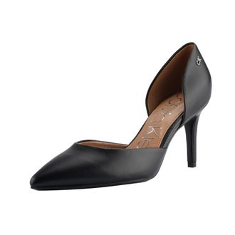 Calvin Klein Womens Gloria Pump, Black Leather 967, 40 EU
