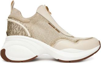 Michael Kors Sneakers Zuma Mixed-Media Trainer 43F5ZUFP2L Goldfarben