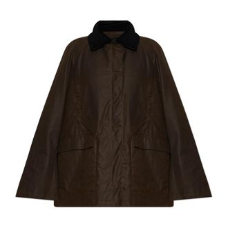 Toteme Isolierte Jacke mit Kordkragen - - Jackets - Damen - Braun - XS