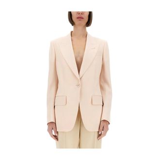 Tom Ford Einreihiger Blazer - - Jackets - Damen - Rosa - XS