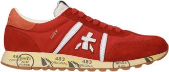 Premiata Femme, Chaussures, Rouge, Taille: 40 EU Lucyd 0.1 8142 Baskets