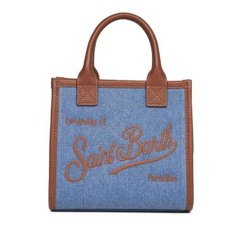 MC2 Saint Barth Femme, Sacs, Bleu, Taille: ONE Size Mini Vanity Bag