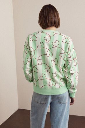Next Sweater Superweiches gepeachtes Essentials Sweatshirt (1-tlg)