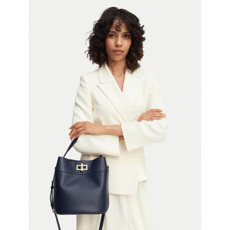 Furla Handtasche Furla Amelia M Bucket WB01953 HSF000 CN 4852S Dunkelblau