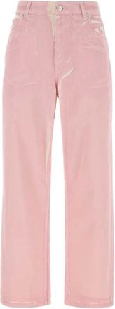 Marni Femme, Jeans, Rose, Taille: 36 FR Jean ample
