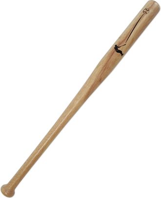 Normani Stabiler Baseball-Schl&auml;ger mit rutschfestem Griff - Aluminium oder Holz - 13 verschiedenen Gr&ouml;&szlig;en w&auml;hlbar Farbe Holz Gr&ouml;&szlig;e 34