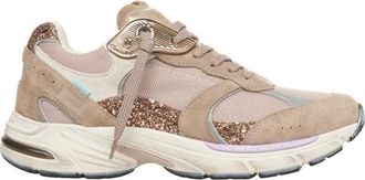 Crime London Low-Top Sneaker - Fugitive Sneakers - Gr. 36 (EU) - in Beige - für Damen