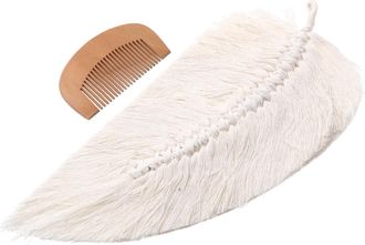 Cabilock Makramee Wandbehang Baumwolle Handgewebt Boho Wanddeko Wohnzimmer Schlafzimmer Umweltfreundlich Langlebig Stilvoll Kreativ