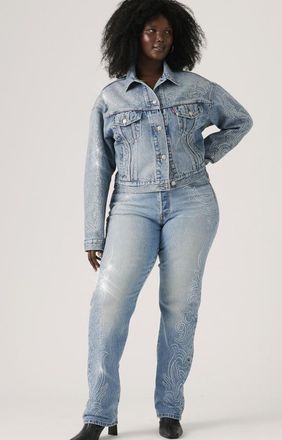 Levi's 501 Curve Jeans - Damen - Blau / Blau