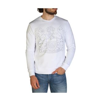Aquascutum Homme, Sweatshirts et sweats à capuche, Blanc, Taille: S SweaT-shirt Fai001