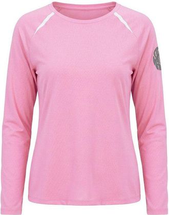 Ulla Popken T-Shirt Funktions-Shirt Rundhals Langarm Daumenloch