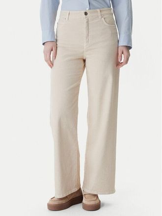 Max Mara Jeans Medina 2615131051 Beige Wide Leg