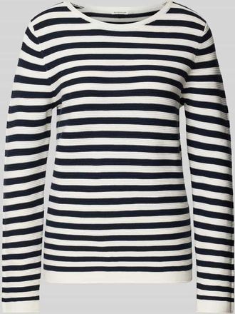 Tom Tailor Regular Fit Strickpullover aus reiner Baumwolle