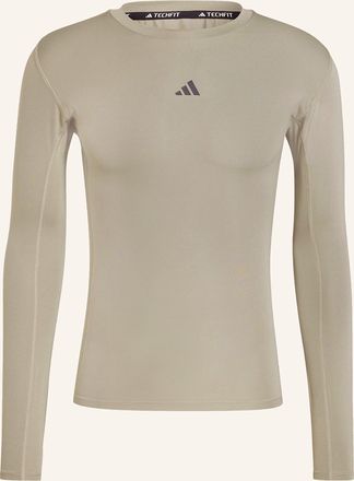 adidas Longsleeve Techfit gruen