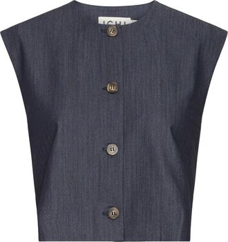 Ichi Ichi, Damen, Jacken, Blau, MGr&ouml;&szlig;e