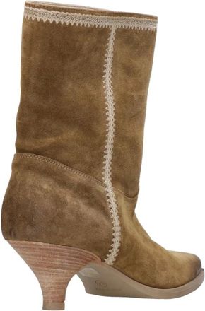 Elena Iachi Femme, Chaussures, Brun, Taille: 38 EU Bottes de cowboy