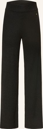 A|X Armani Exchange Strickhose Mit Glitzergarn schwarz