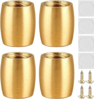 Generic M&ouml;belbeine | Sofabein, rutschfeste M&ouml;belf&uuml;&szlig;e f&uuml;r Nachtschr&auml;nkchen Schrank Bett K&uuml;che Schreibtisch Kommode Sofa