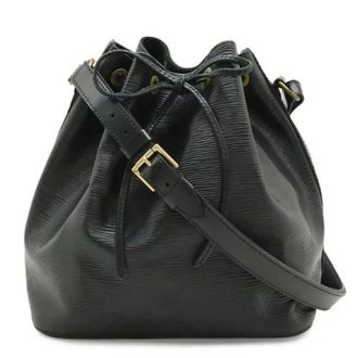 Louis Vuitton Pre-owned Epi Petit Noe Shoulder Bag - Femme - Pre-owned - Noir - Taille: ONE Size