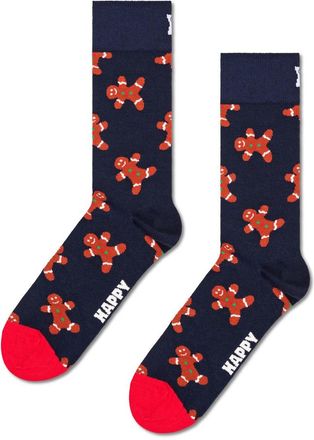 Happy Socks Socken mit Lebkuchen-Motiv in