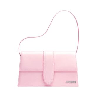 Jacquemus Strukturierte Lederschultertasche - - Bags - Damen - Rosa - ONE SIZE