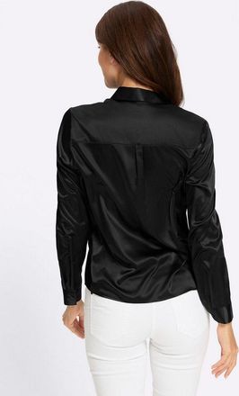 Heine Klassische Bluse Bluse Langarm