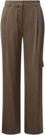 Comma Komfort Stil Erwachsene Hose - - Trousers - Damen - Braun - S
