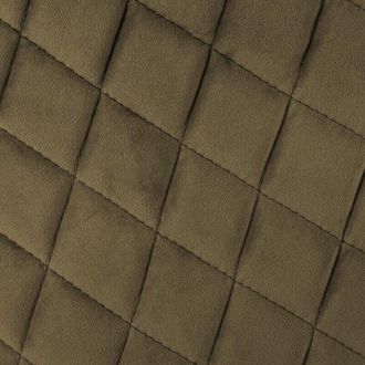 Atmosphera Atmosphera - Fauteuil déco en velours Marlo Couleur: Kaki