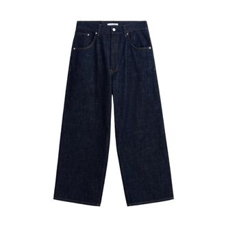 Sunflower Weite Bein Samthose Blau - - Jeans - Herren - Blau - W29 L32
