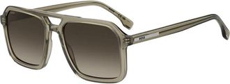 HUGO BOSS unisex, Accessoires, Brun, Taille: 56 MM Lunettes de soleil