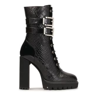 Kazar Stiefel mit hohen Abs&auml;tzen und hohem Schaft.Dieses Produkt f&auml;llt klein aus. - - Shoes - Damen - Schwarzk - 39 EU