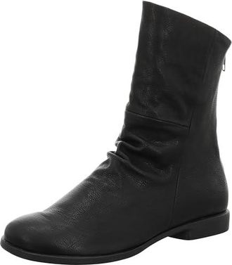 Think Femme Tannage Durable sans Chrome Bottine, 0010-Couleur : Noir, 40.5 EU