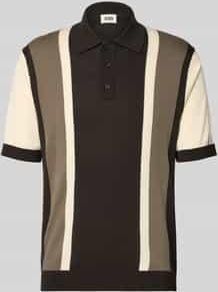 Drykorn Regular Fit Poloshirt im Allover-Look Modell TAMIAN