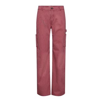 Sofie Schnoor Rote Gestreifte Hose - - Trousers - Damen - Rot - XS