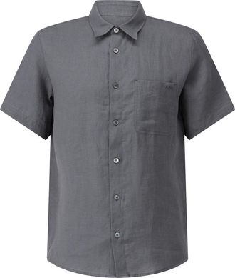 A.P.C. Kurzarmhemd aus Leinen