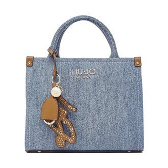 Liu Jo Femme, Sacs, Bleu, Taille: ONE Size Denim Tote Handbag