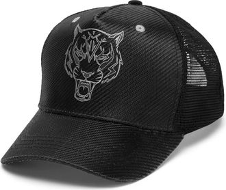Plein Sport Baseball Cap Tiger - - Sport - Herren - Schwarzk - ONE SIZE