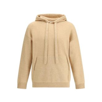 Laneus Kaschmir Kapuzenpullover - - Sweatshirts & Hoodies - Herren - Beige - S